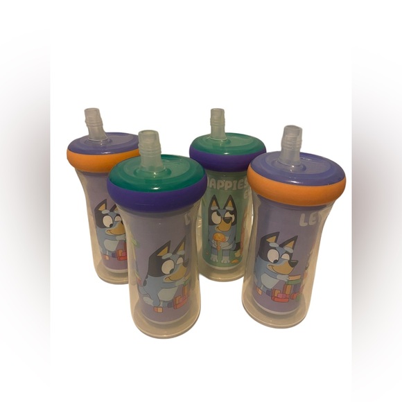 Dining | The First Years Bluey Insulated 9oz Straw Sippy Cup | Poshmark